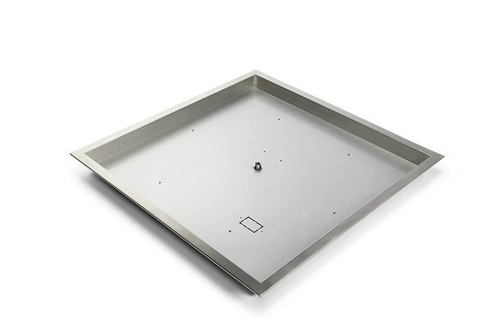 Stainless Steel Gas Fire Pit Burner Pans – Firepits Direct