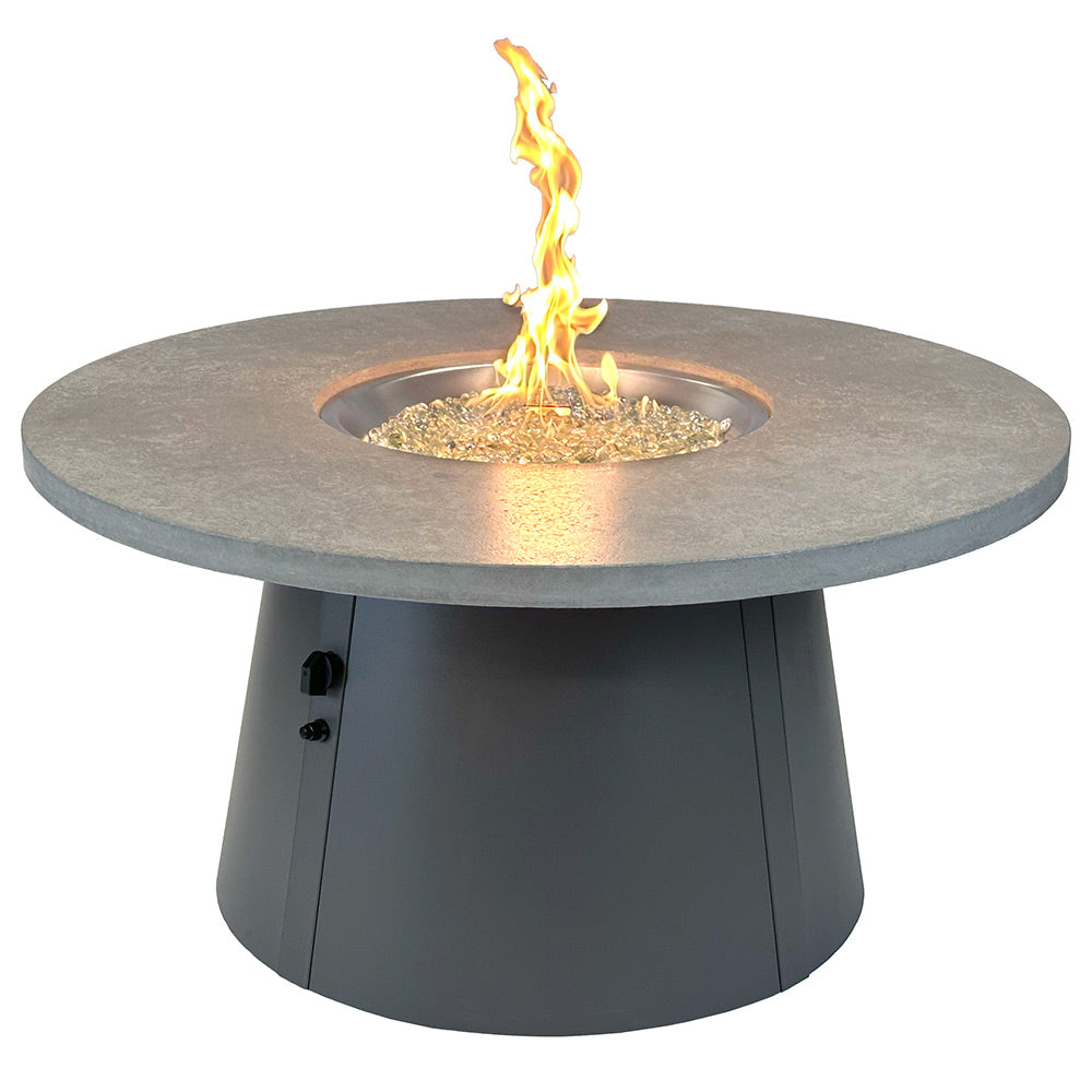 The Outdoor GreatRoom Company Cirvalo Round Gas Fire 48in – Firepits Direct
