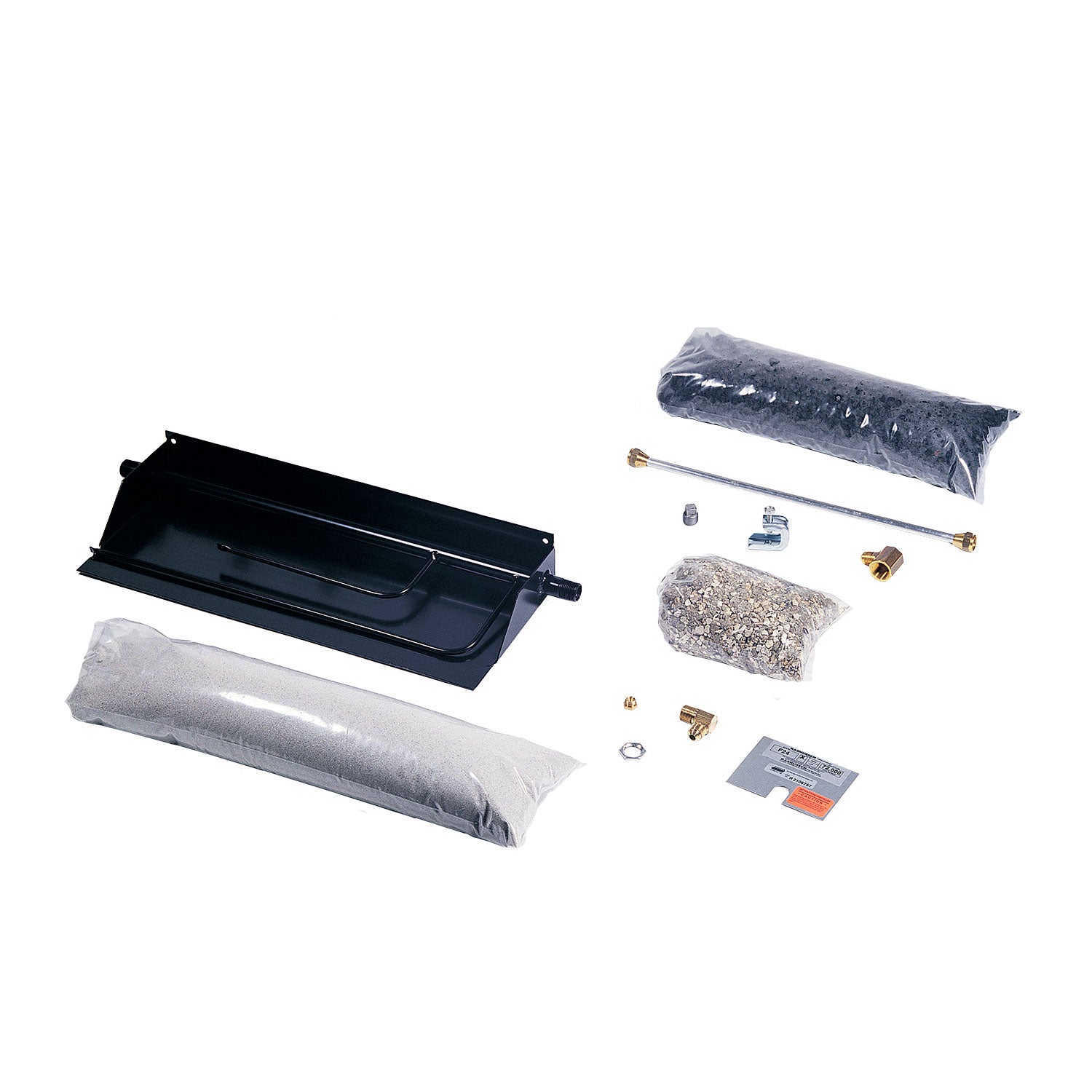 Rasmussen FX Flaming Ember XTRA Vented Fireplace Burner Kit – Firepits ...
