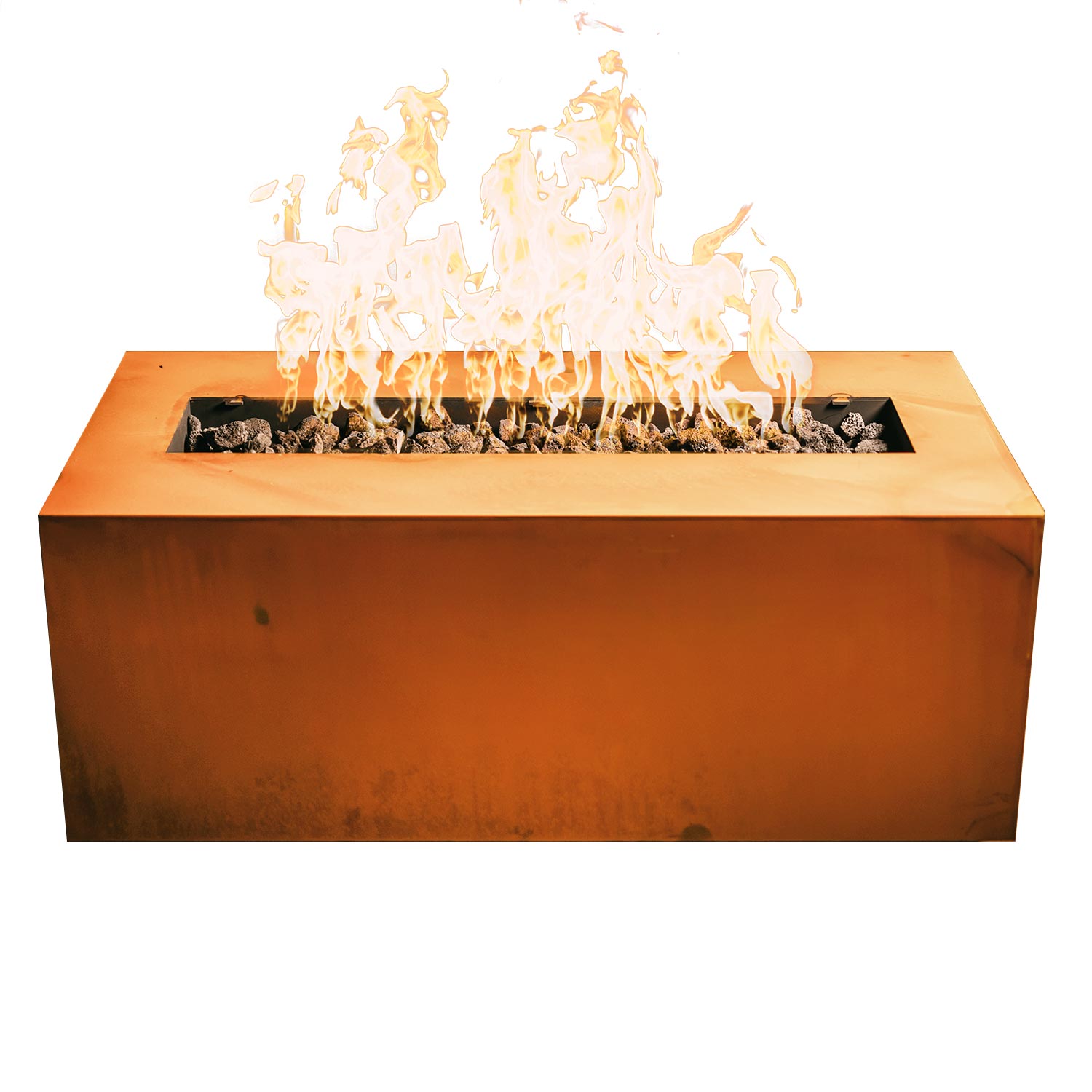 Fire Pit Art Linear 48-Inch Gas Fire Pit (LINC-48-Config) – Firepits Direct