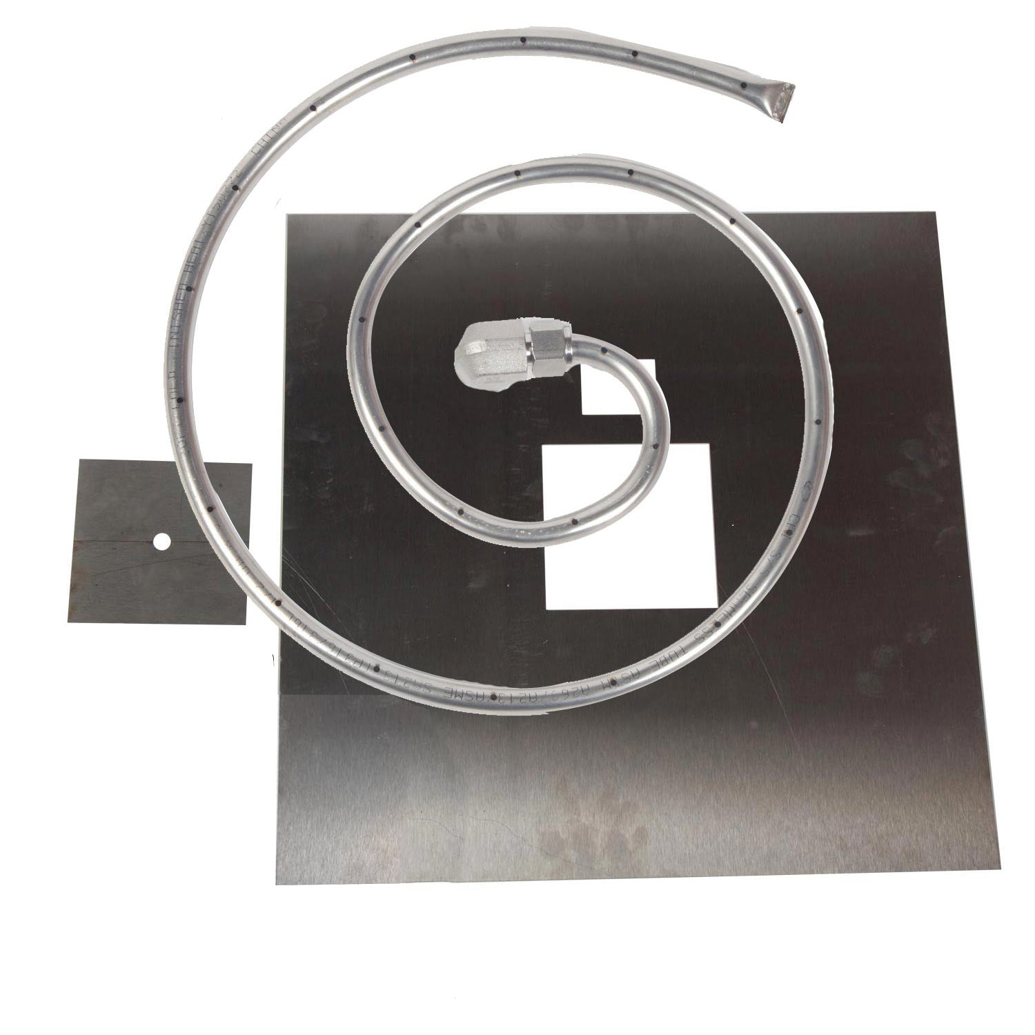 Fire by Design Square ML Gas Fire Pit Burner Kit w/ Square – Firepits ...