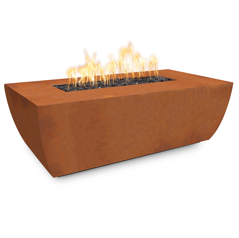 TOP Fires by The Outdoor Plus Avalon 15in Tall Linear Corten – Firepits ...