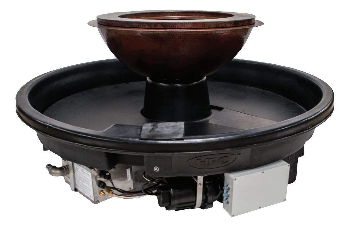 HPC Fire Evolution 360 360 Degree Fire and Water Bowl Insert – Firepits ...